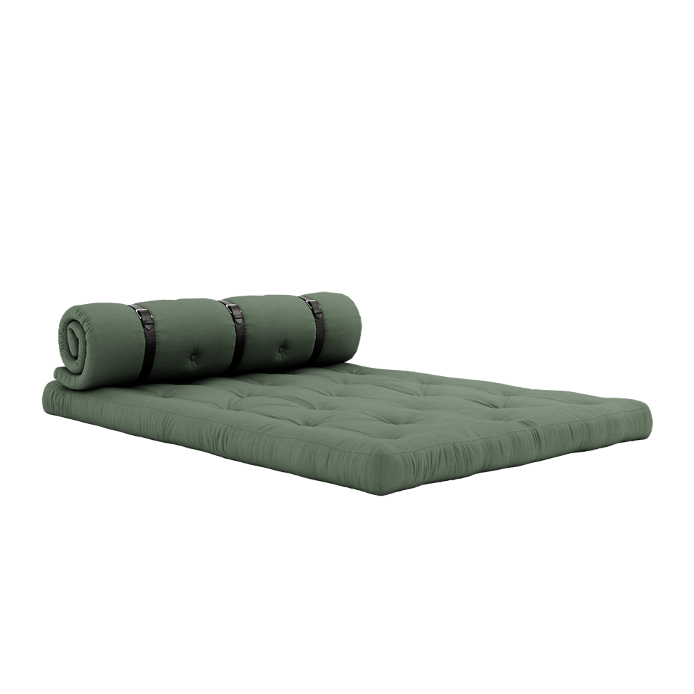 Olive green futon store